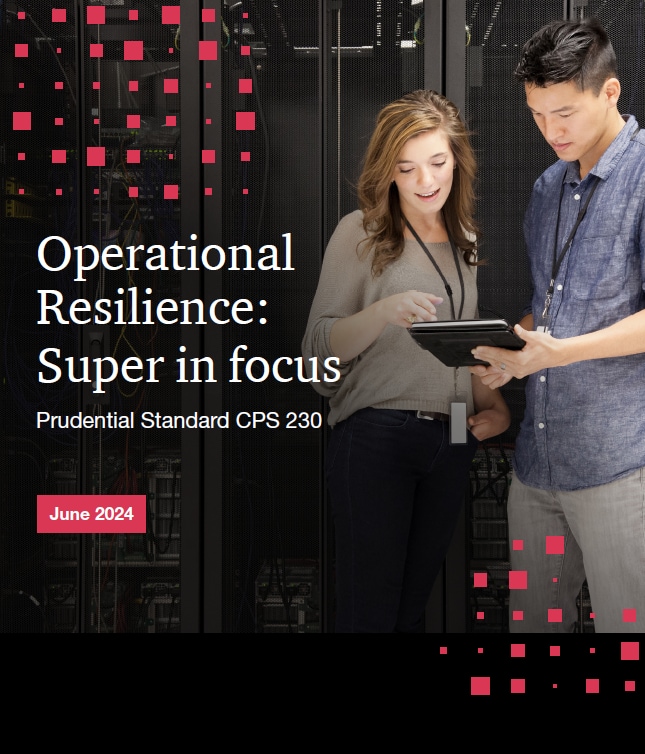 APRA’s take on Operational Resilience