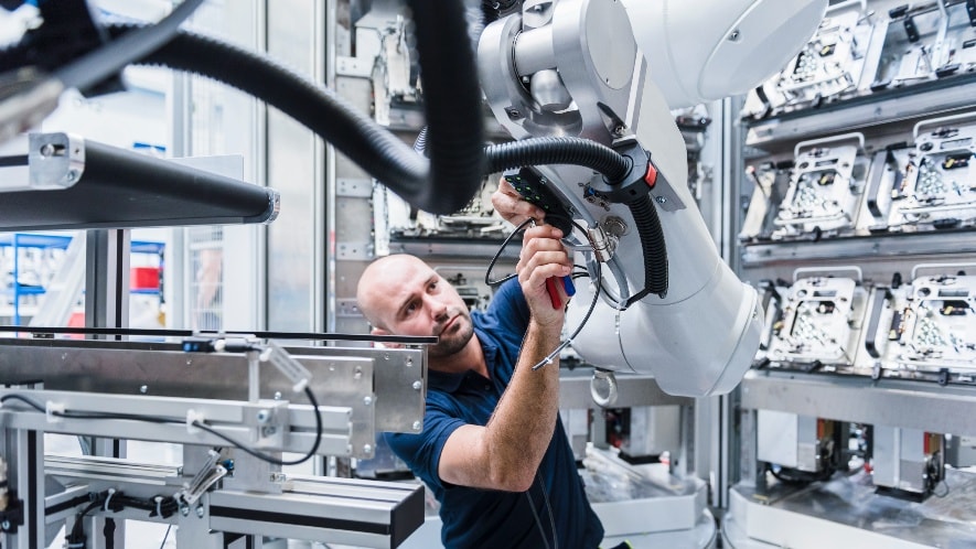 Digital factory transformation in a time of crisis